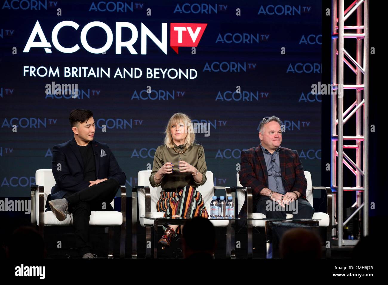 Matt McCooey, from left, Ashley Jensen and Barry Ryan appear at the ...