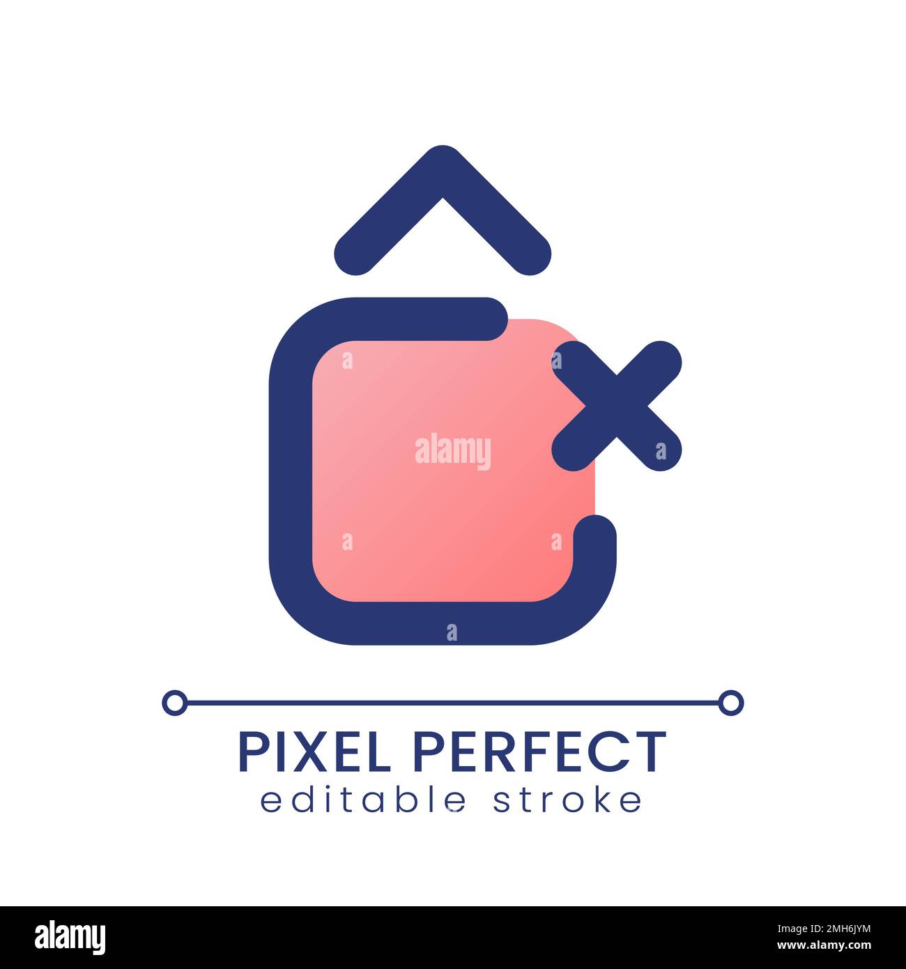 Remove jump animation effect pixel perfect gradient fill ui icon Stock ... Remove jump animation effect pixel perfect gradient fill ui icon Stock ...