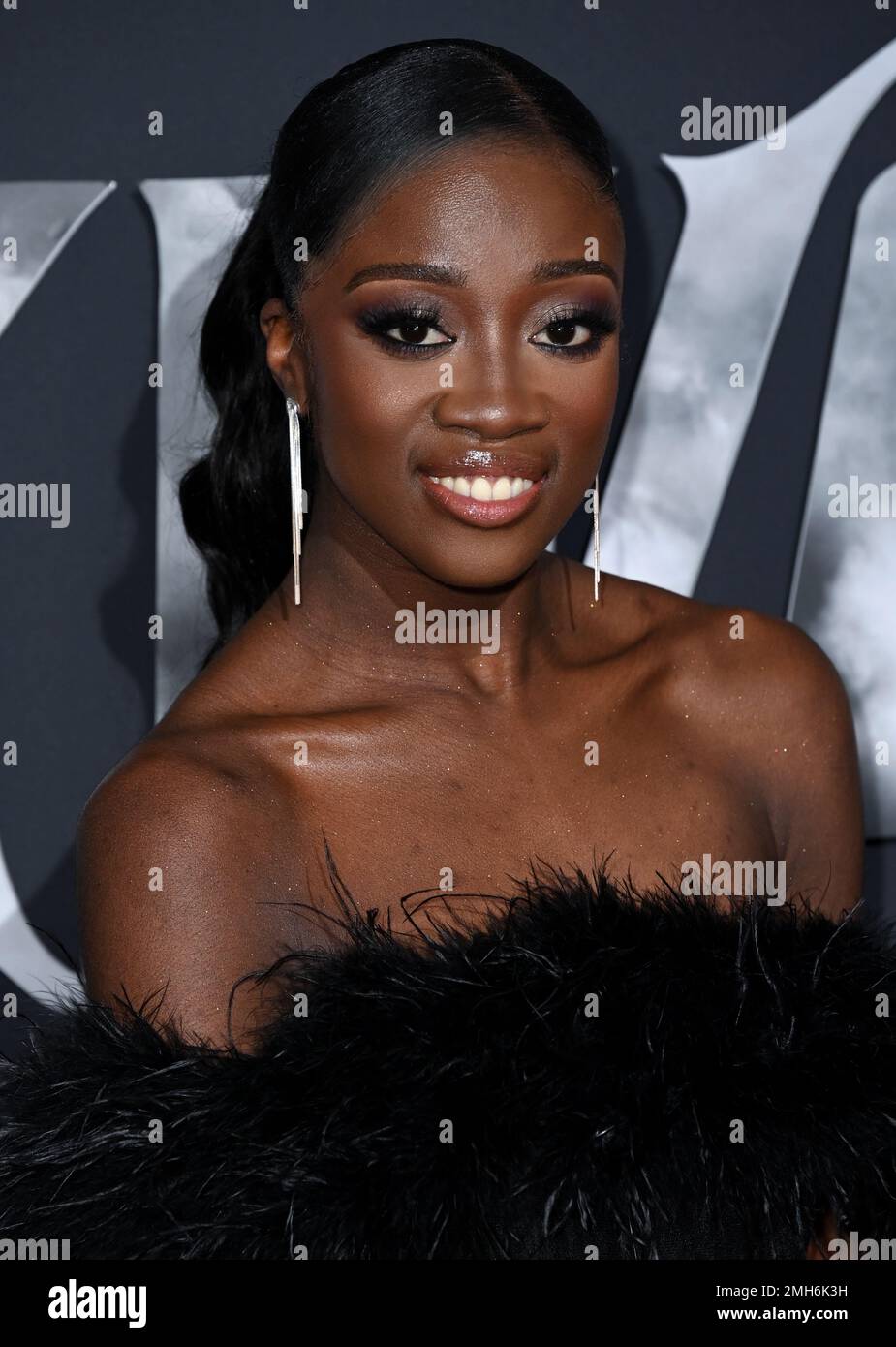 January 26th, 2023, London, UK. Hayley Konadu arriving at a special screen of Netflix series ...