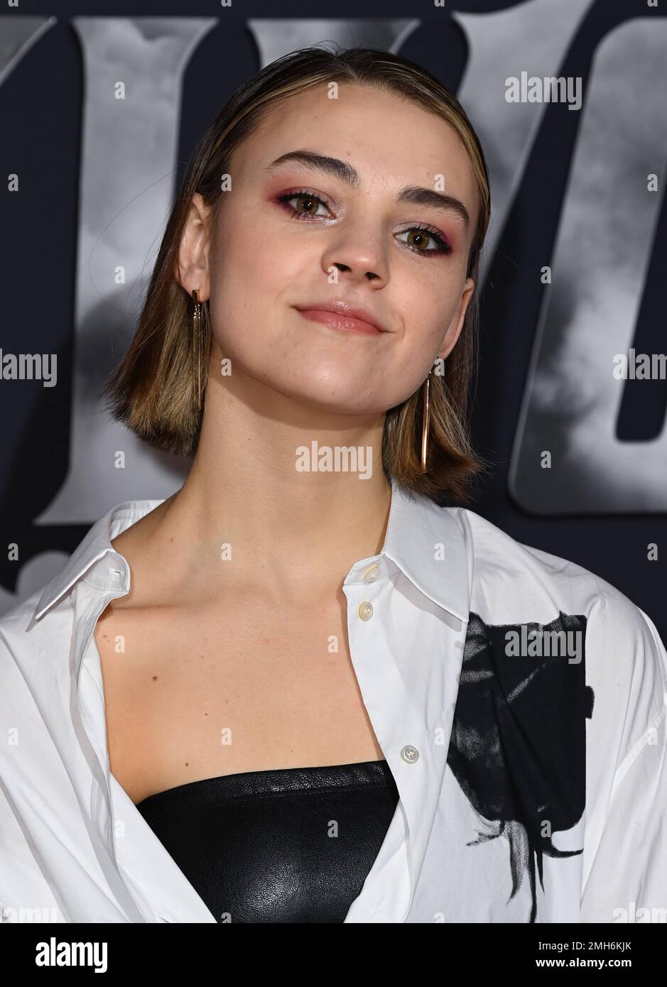 January 26th, 2023, London, UK. Johnna Dias-Watson arriving at a ...