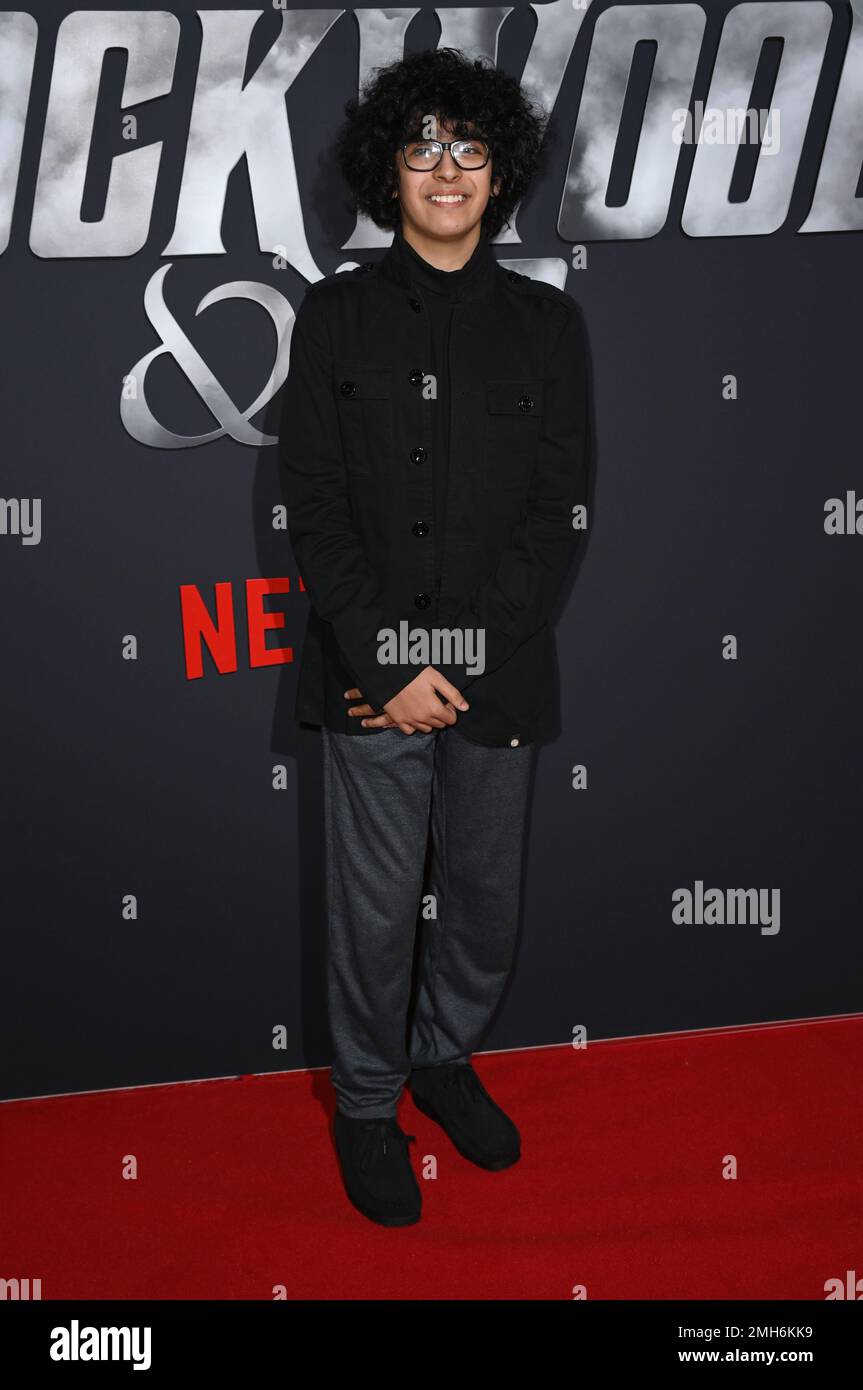 January 26th, 2023, London, UK. Moosa Mostafa arriving at a special ...