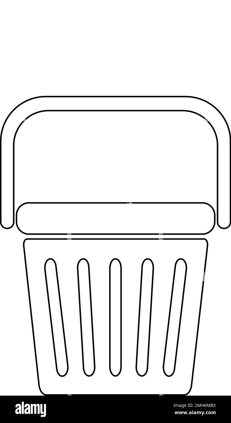 basket case logo stock vektor template Stock Vector Image & Art - Alamy