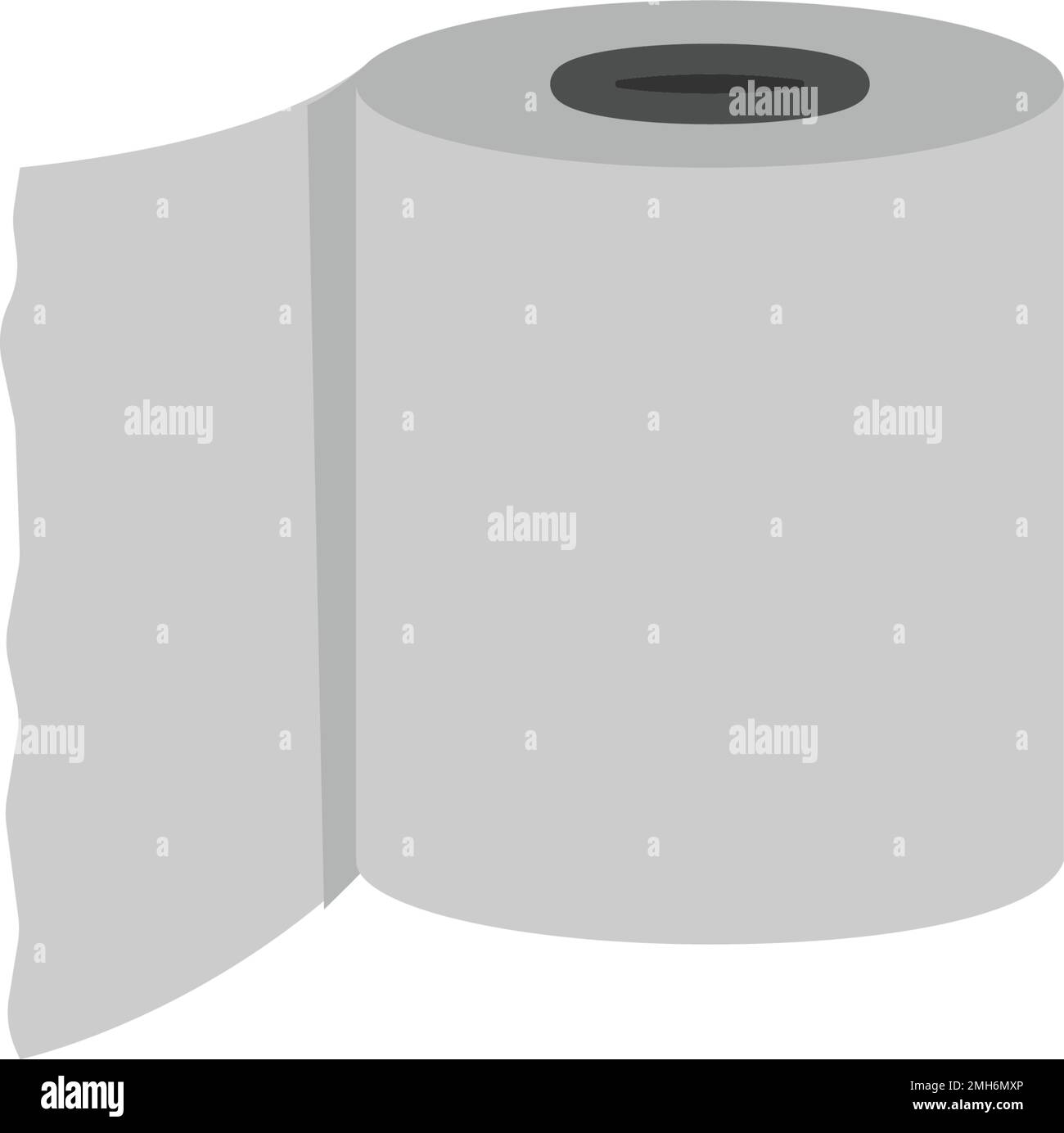 Kitchen paper towel illustration Black and White Stock Photos & Images ...