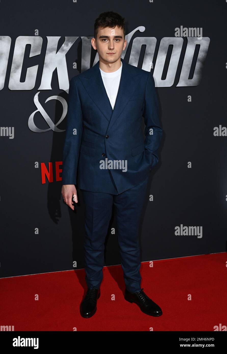 January 26th, 2023, London, UK. Cameron Chapman arriving at a special ...