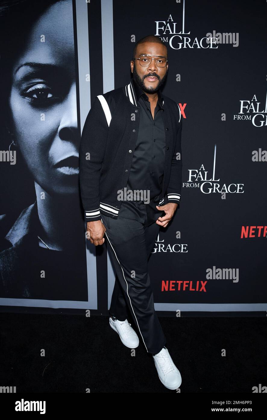 Writer-director-actor Tyler Perry attends the premiere of Tyler Perry's ...