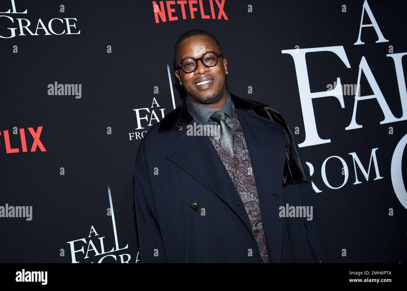 Executive producer Mark E. Swinton attends the premiere of Tyler Perry ...
