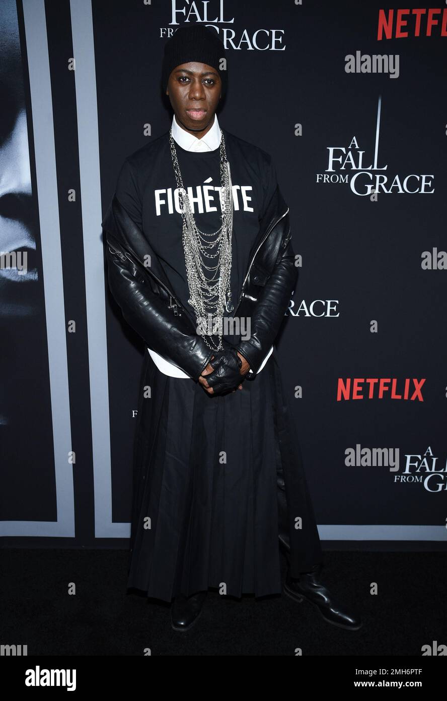 J. Alexander attends the premiere of Tyler Perry's "A Fall from Grace ...