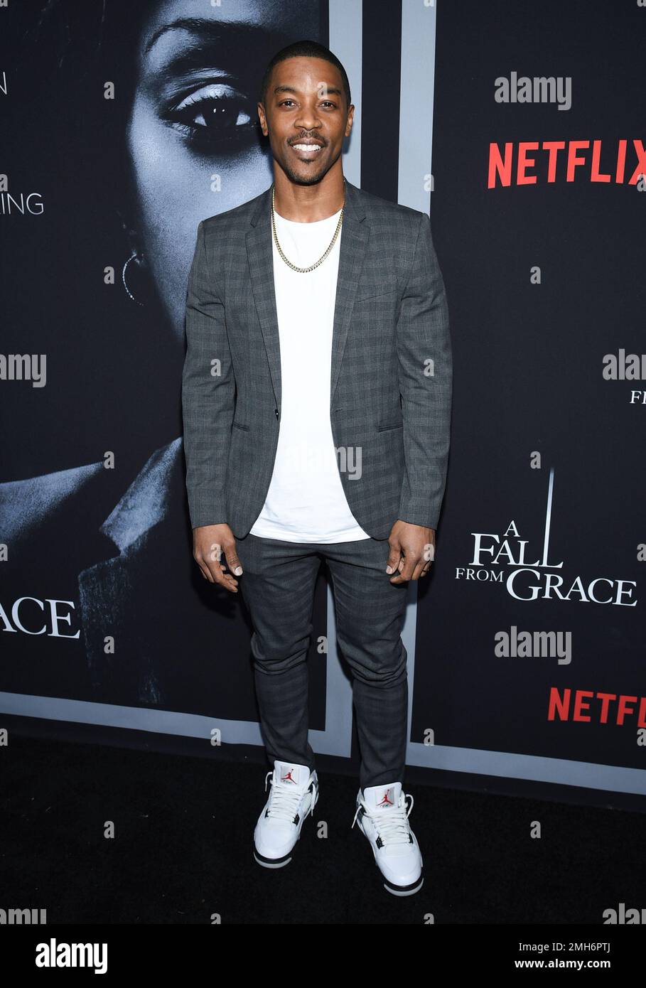 Walter Fauntleroy attends the premiere of Tyler Perry's "A Fall from ...