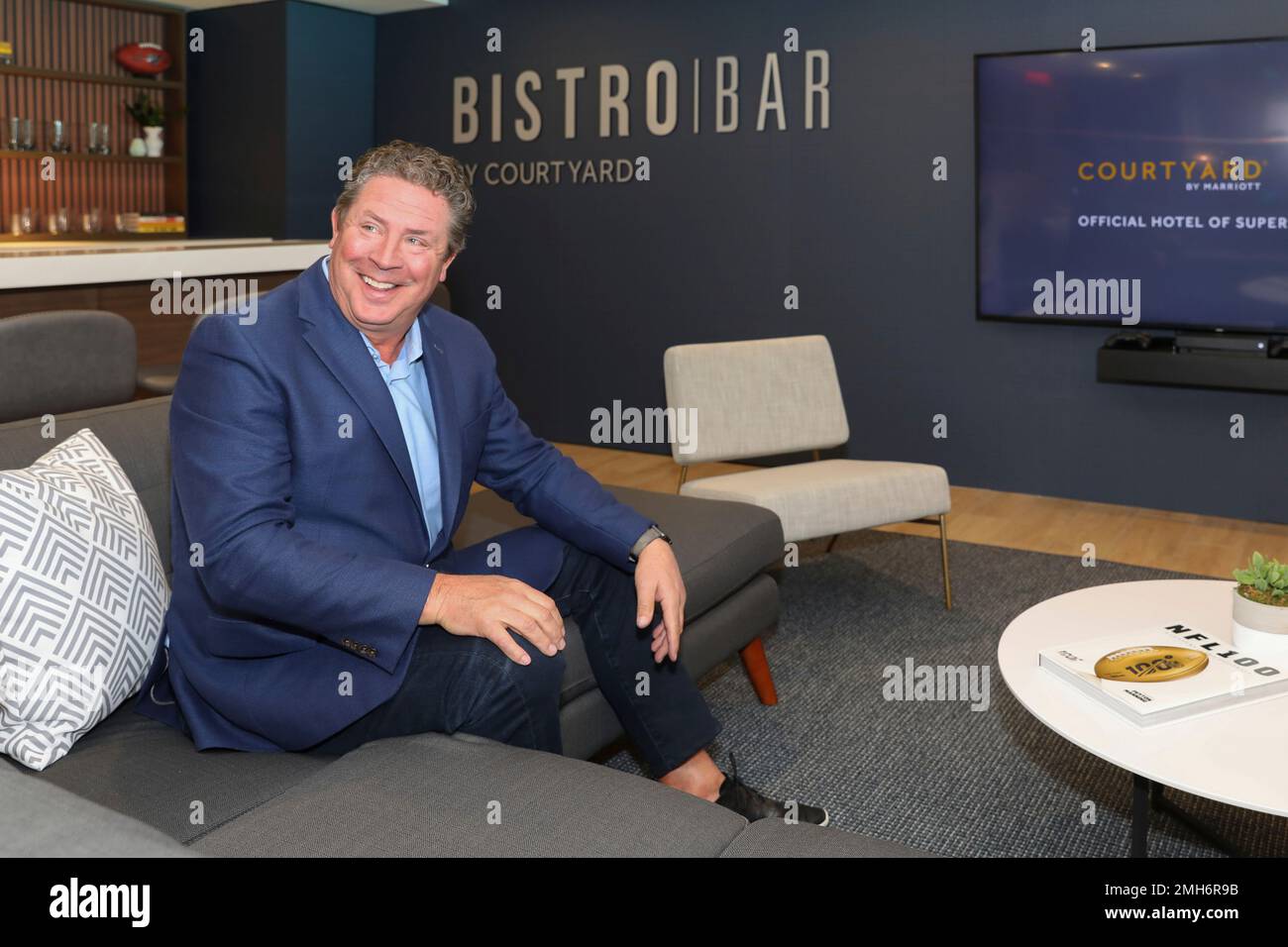 IMAGE DISTRIBUTED FOR COURTYARD BY MARRIOTT - NFL legend Dan Marino ...