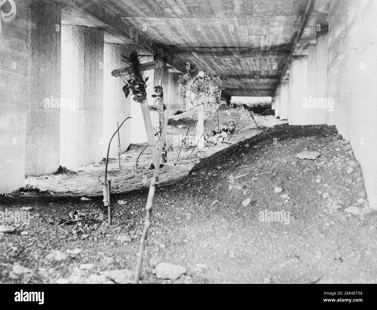 This is the famous "Trench of Bayonets" at Verdun, France, Feb. 4, 1926 ...