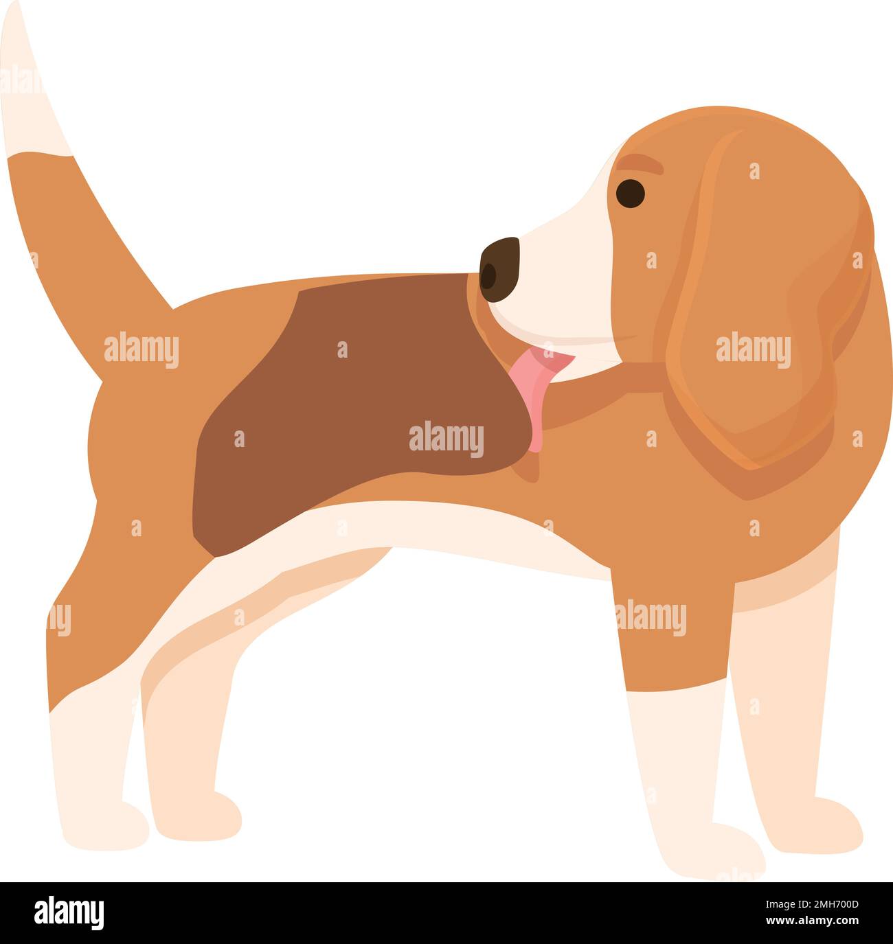 Small dog icon cartoon vector. Puppy animal. English dog happy Stock ...