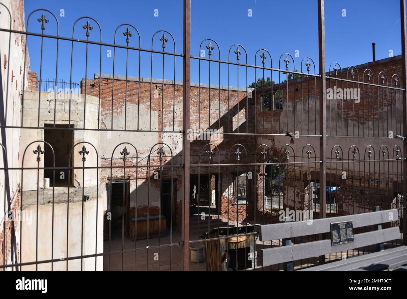 Jerome, AZ. U.S.A. May 18, 2018. A National Historical Landmark 1967 ...