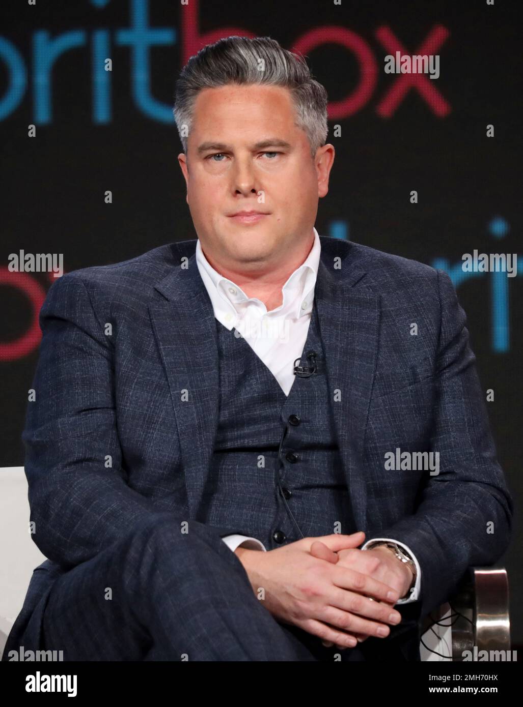 Phil Hunter appears at the "Vera" panel during the Britbox TCA 2020 ...