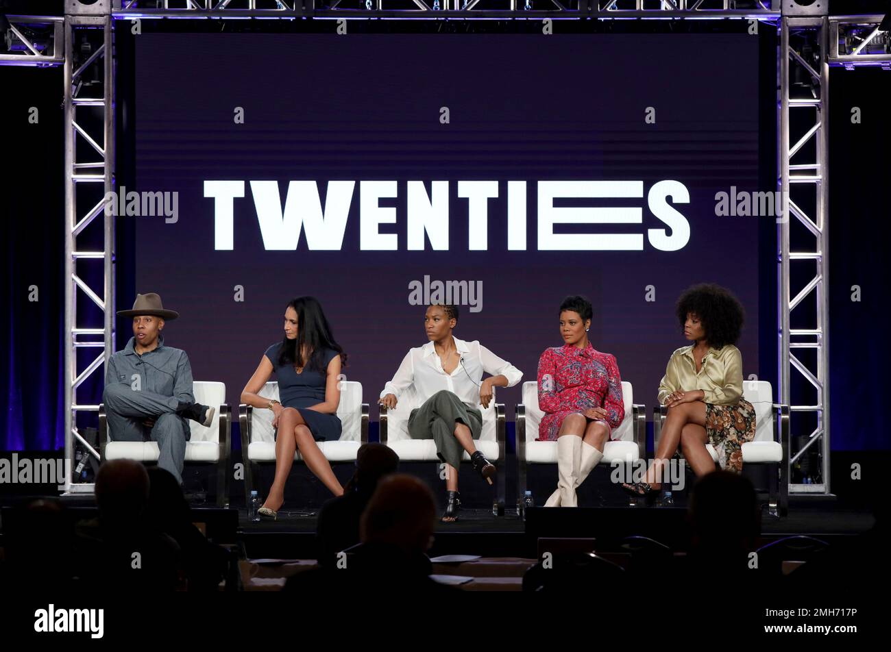 Lena Waithe, from left, Susan Fales-Hill, Jonica T. Gibbs, Christina ...