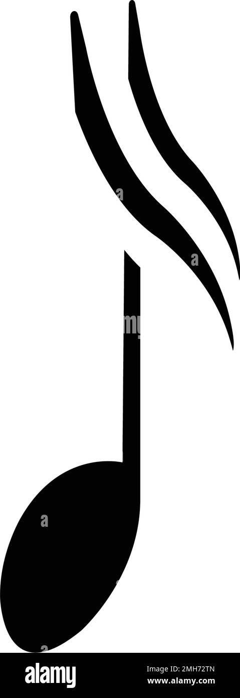 musical symbol; education; icon; sign; air; media; vector; logo; music ...