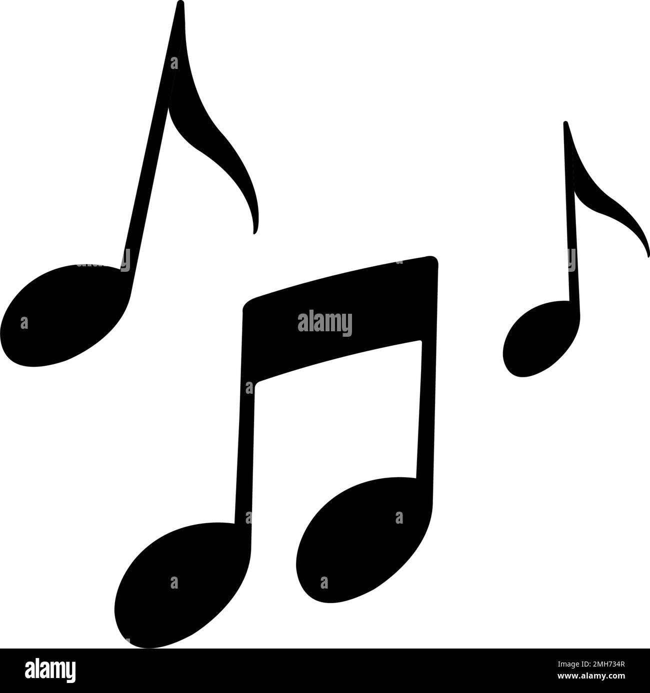 musical symbol; education; icon; sign; air; media; vector; logo; music ...