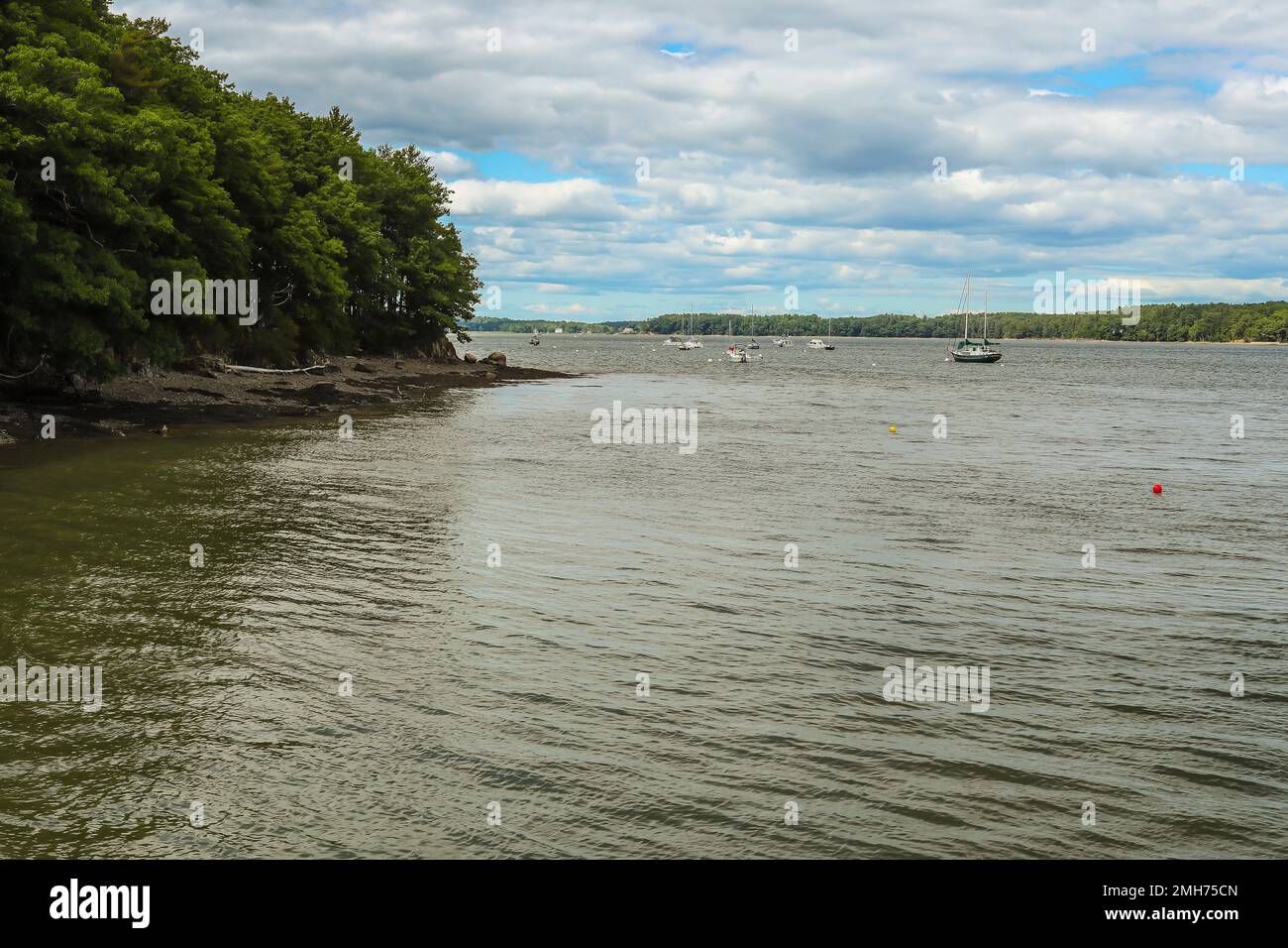 Furber Strait is a channel that is the deepest part of this estuary ...