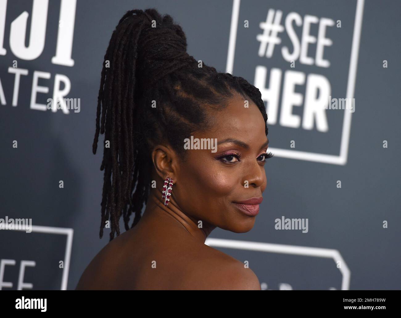 Marsha Stephanie Blake arrives at the 25th annual Critics' Choice ...
