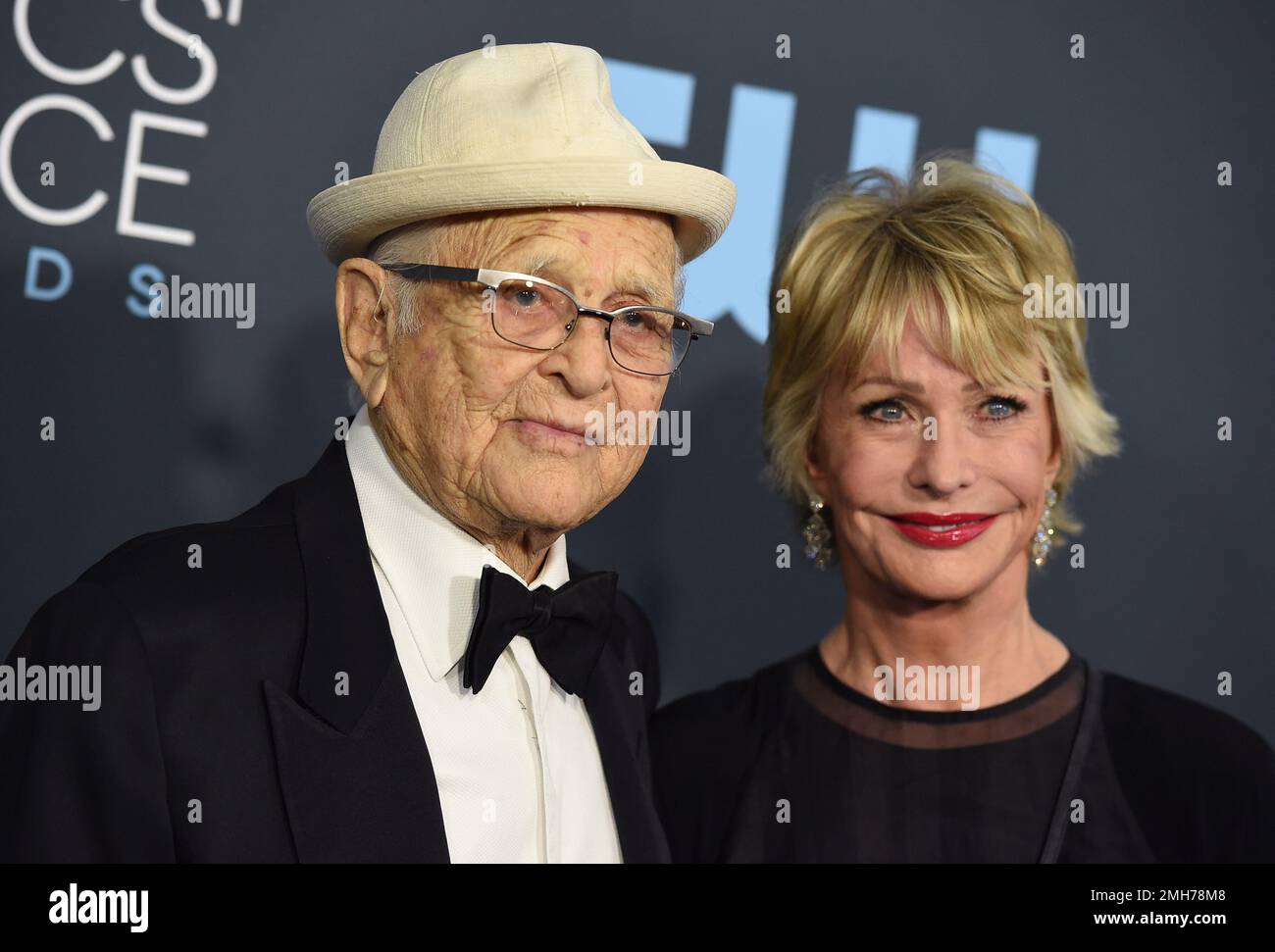 Norman Lear, left, and Lyn Lear arrive at the 25th annual Critics ...