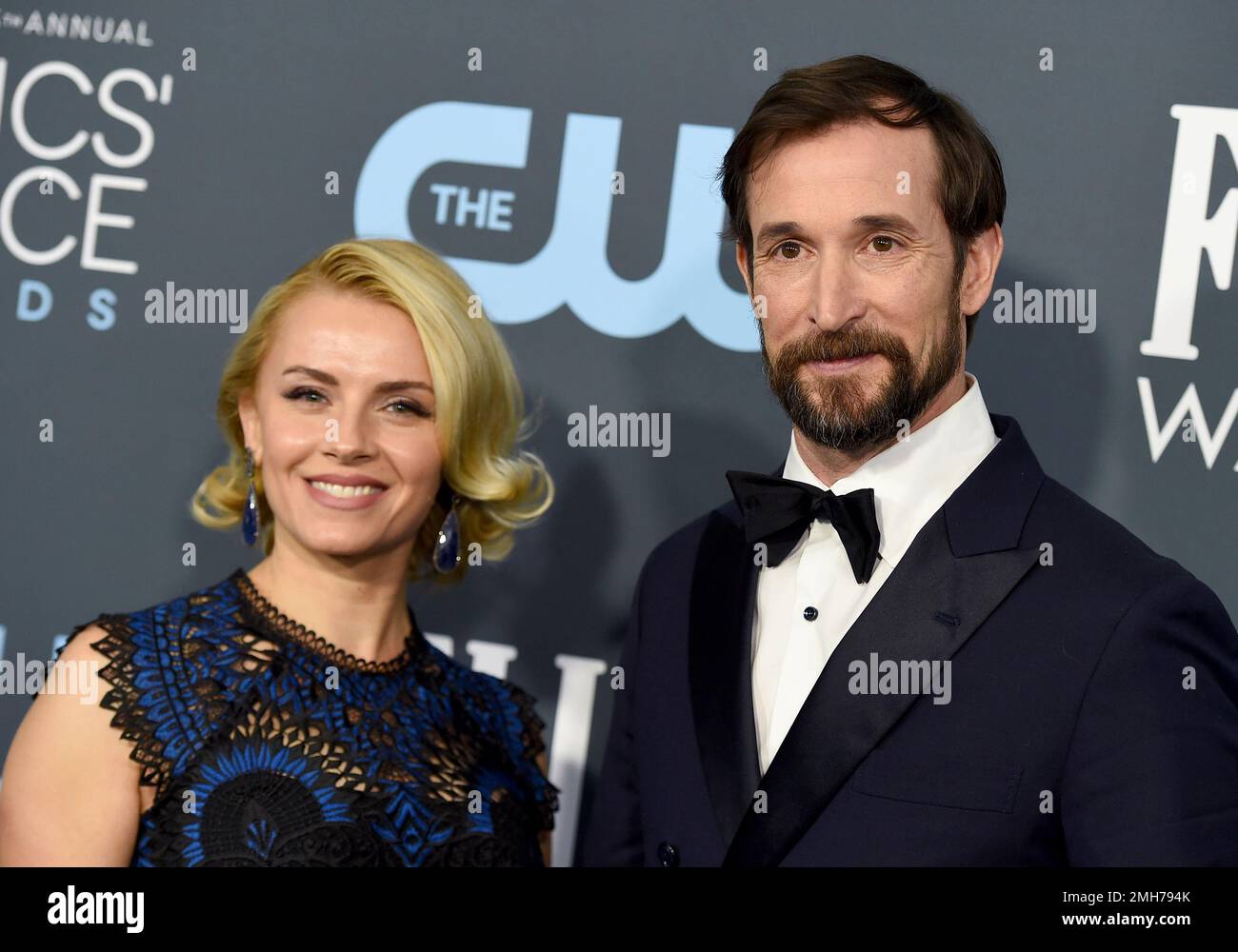 Sara Wells, left, and Noah Wyle arrive at the 25th annual Critics' Choice Awards on Sunday, Jan ...