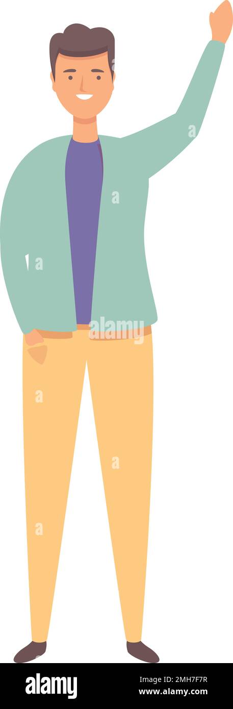Team boy icon cartoon vector. Teen friend. Happy style Stock Vector ...