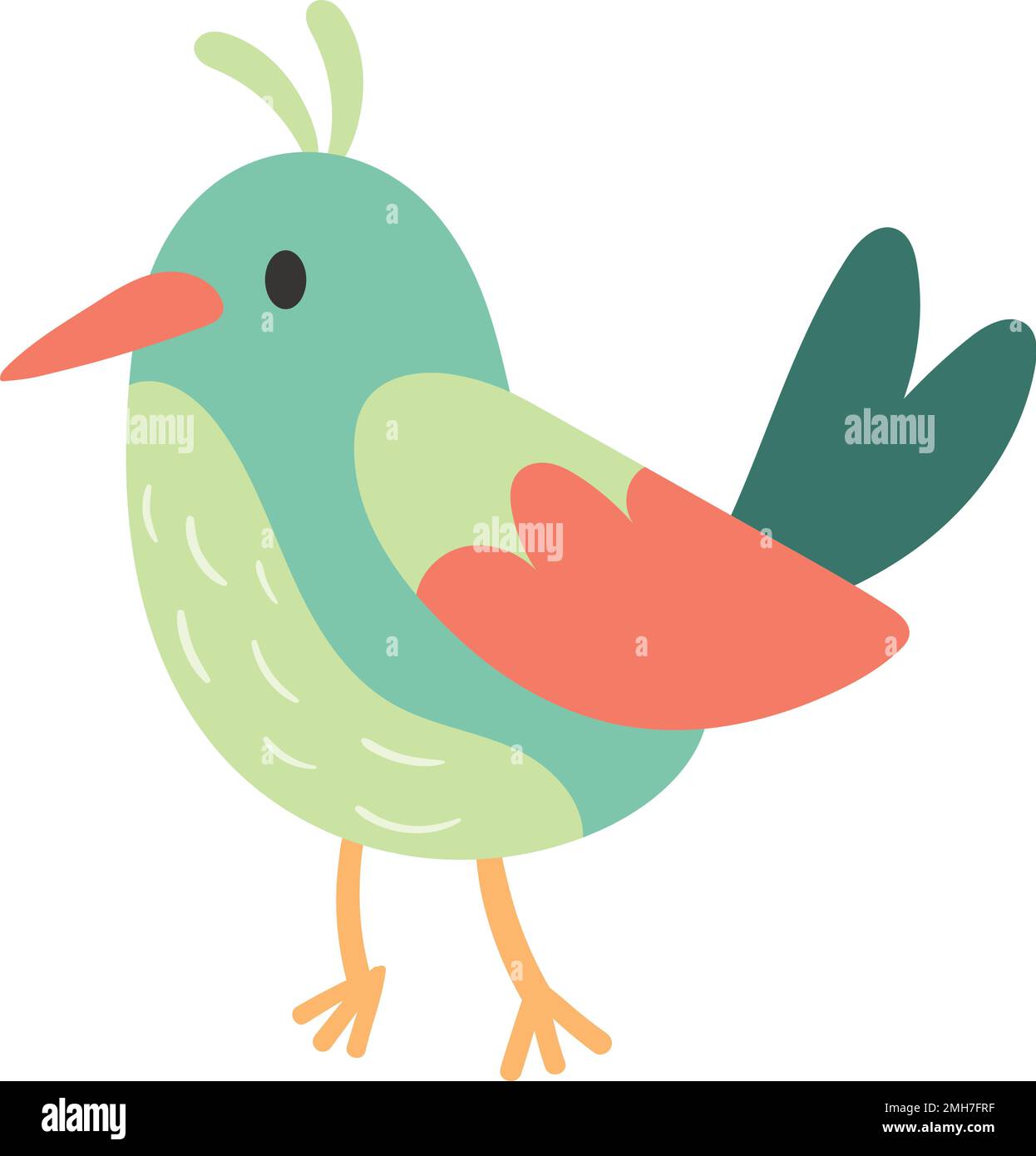 little blue bird Stock Vector Image & Art - Alamy
