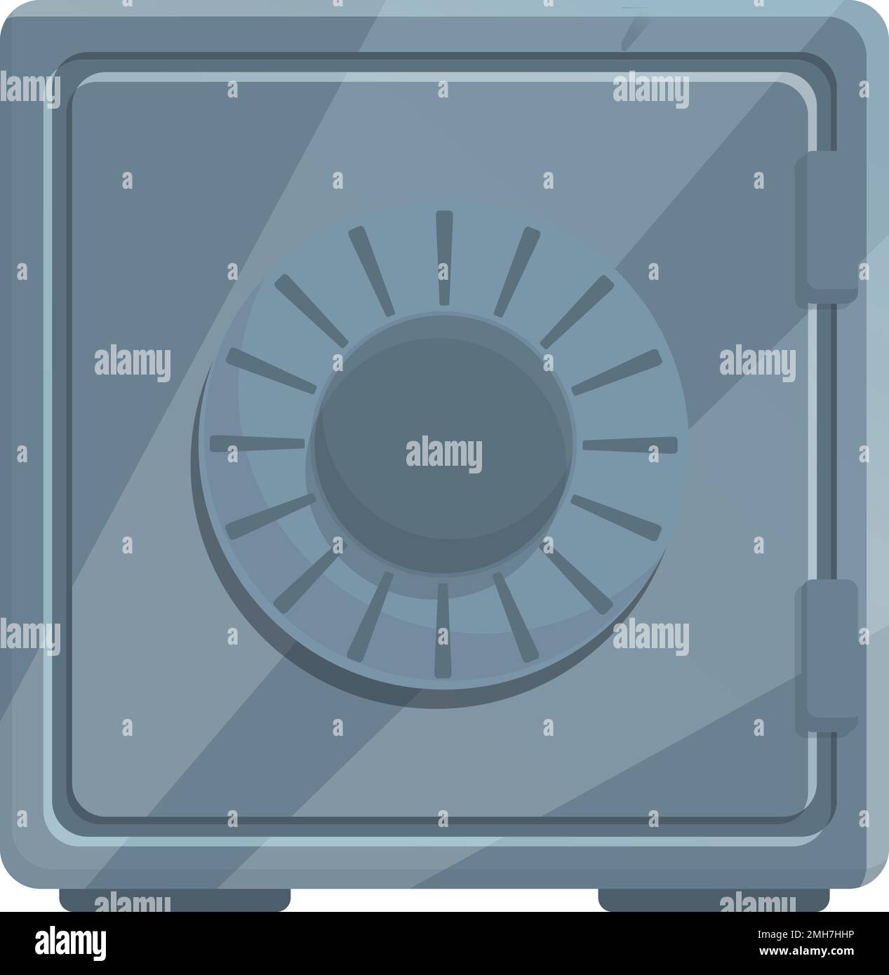 Finance box icon cartoon vector. Safe bank. Security steel Stock Vector ...