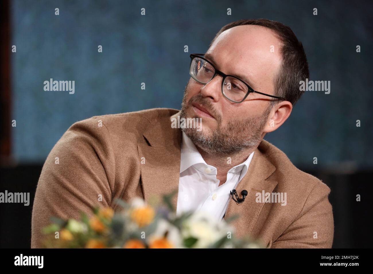 Franklin Foer speaks at the Frontline's "Amazon Empire: The Rise and Reign of Jeff Bezos" panel ...