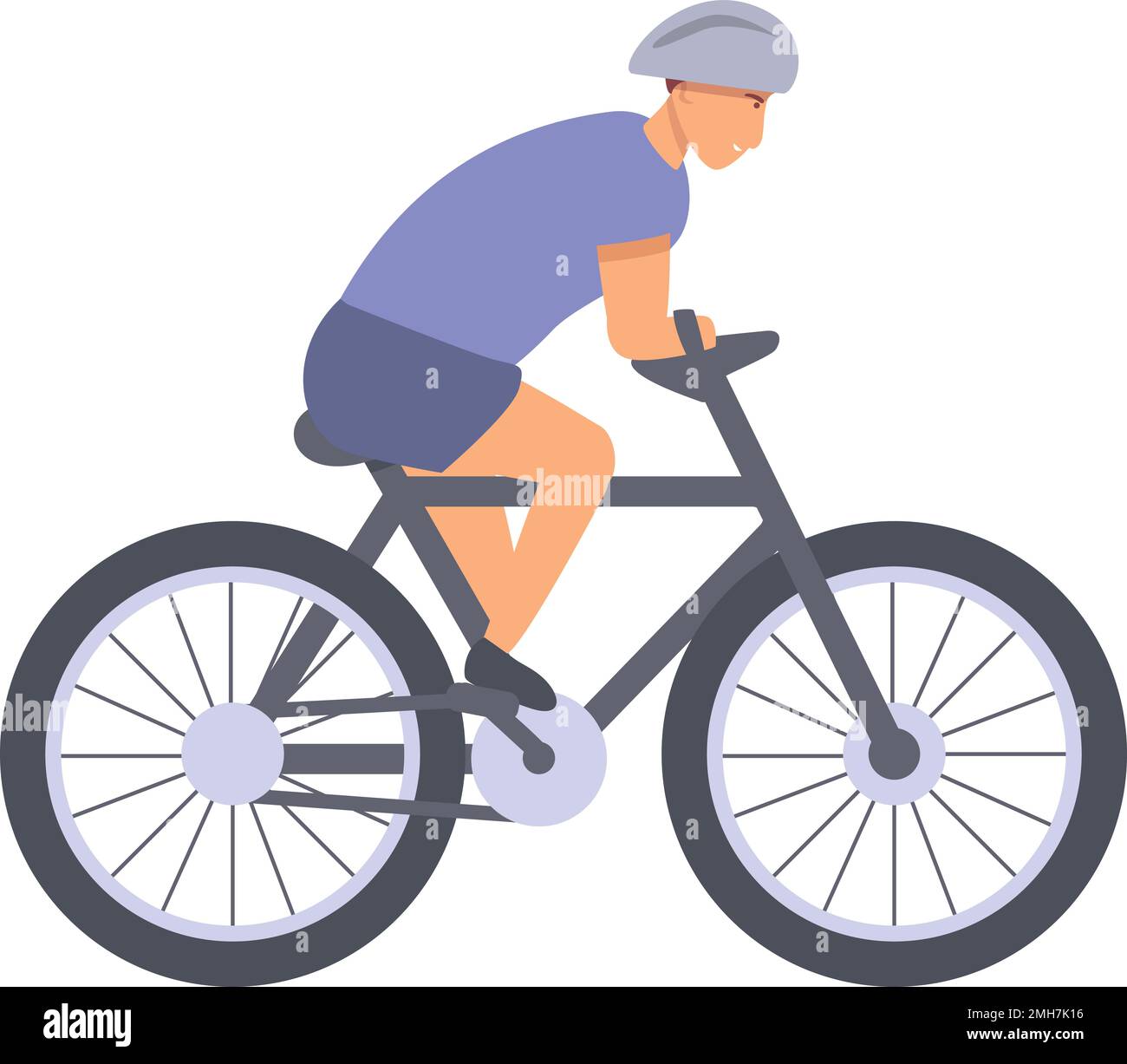 Disabled cycling sport icon cartoon vector. Physical disability ...