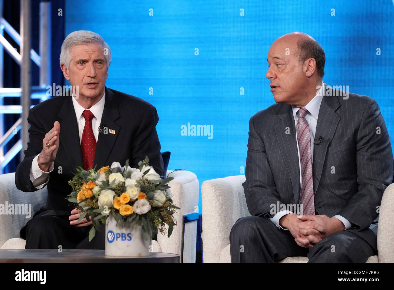 White House Chief of Staff from 2001-2006 Andrew H. Card Jr., left, and ...