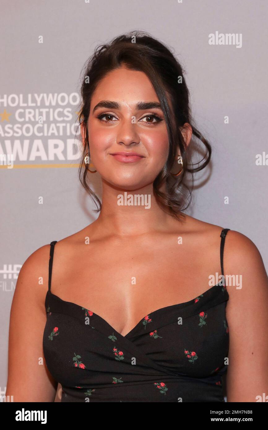 Geraldine Viswanathan attends the Hollywood Critics' Awards at the ...