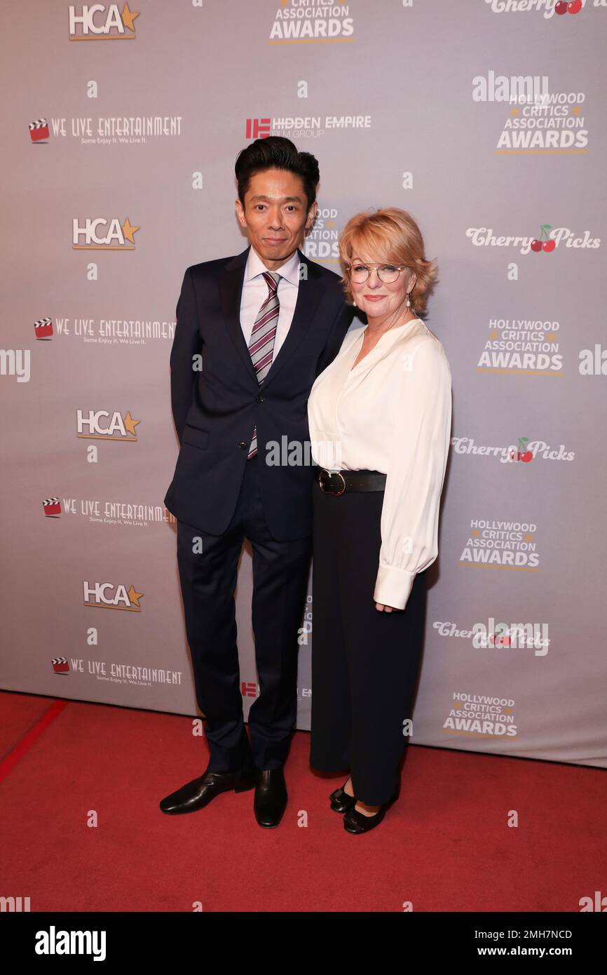 attends the Hollywood Critics' Awards at the Taglyan complex on ...