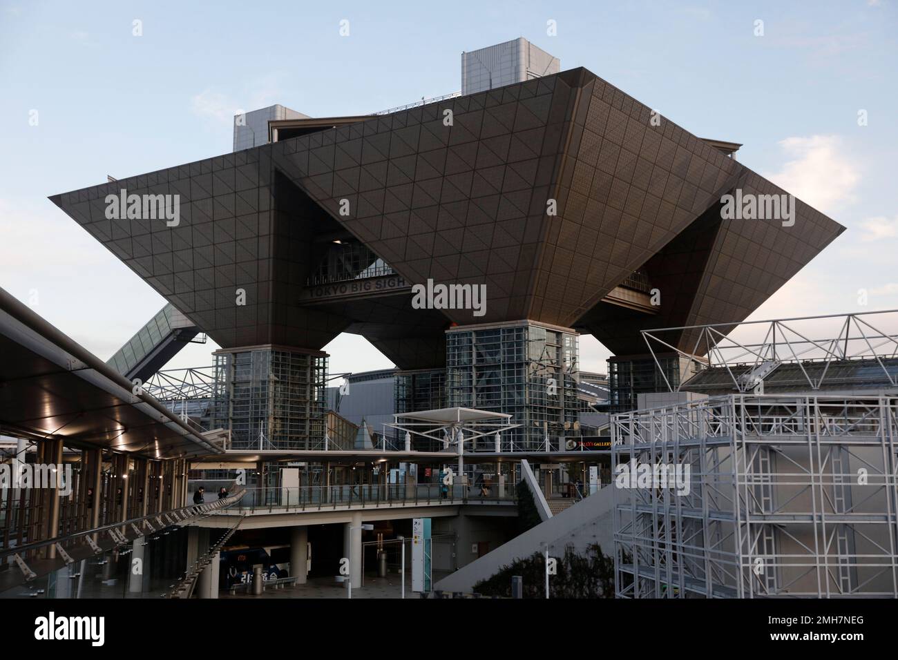 Tokyo International Exhibition Center, also known as Tokyo Big Sight ...