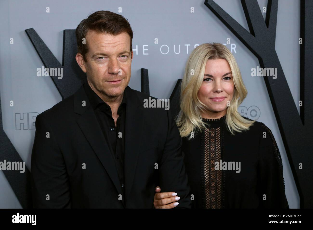 Max Beesley, left, and Jennifer Beesley attend the LA Premiere of "The ...