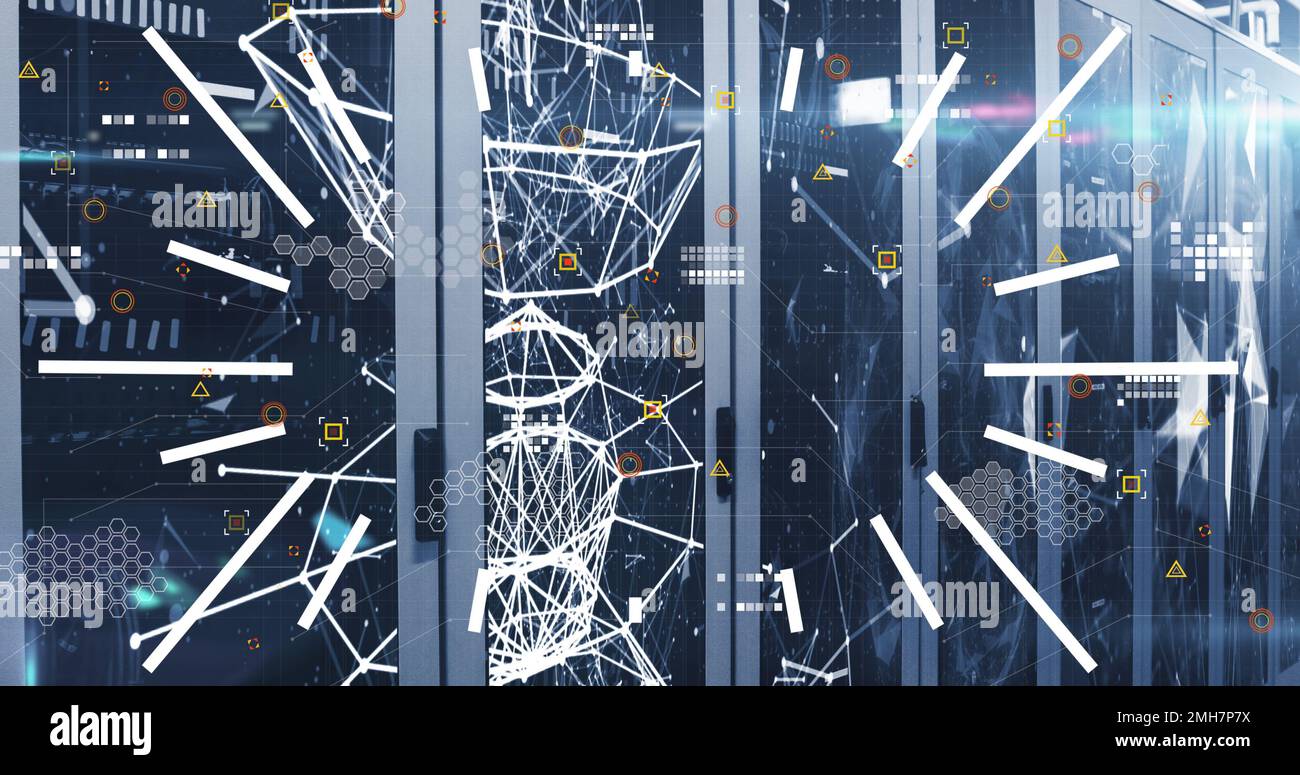 Composition of networks, statistics and data processing over server ...