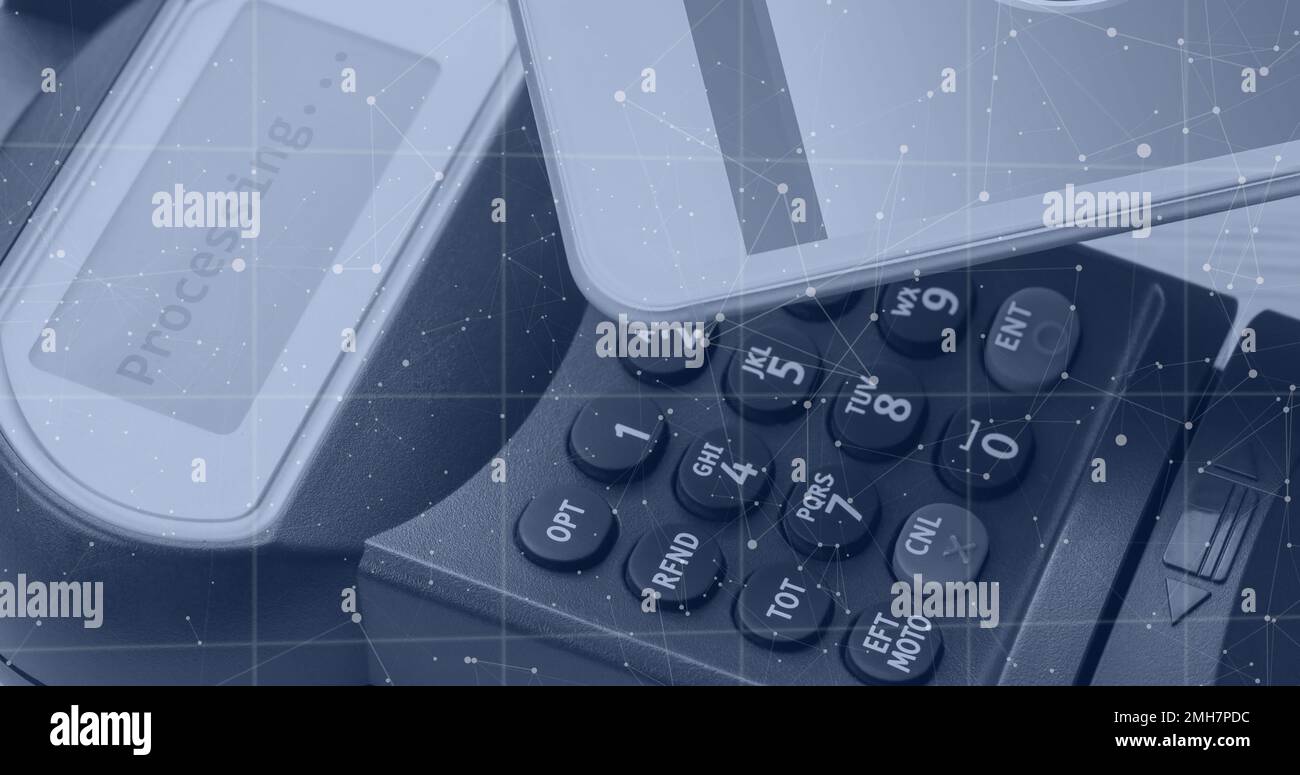 Composition of network of connections over smartphone and payment ...