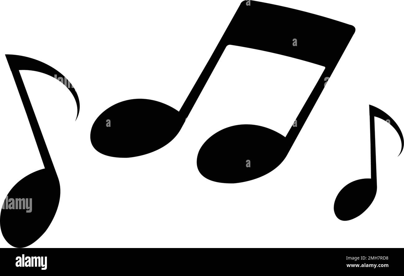 musical symbol; education; icon; sign; air; media; vector; logo; music ...