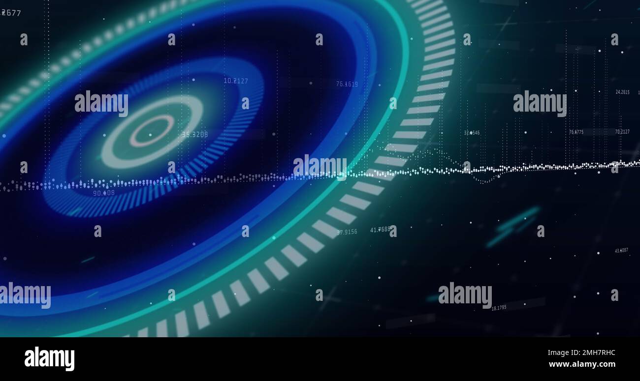 Composition Of White Spots And Data Processing Over Scope Scanning On