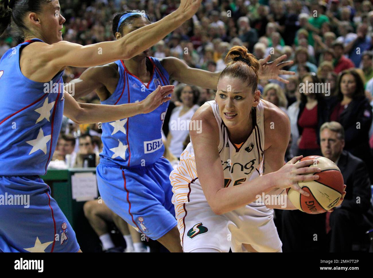 FILE - In this Sept. 14, 2010, file photo, Seattle Storm's Lauren ...