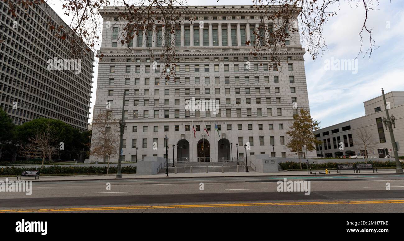 The Hall of Justice building, the oldest surviving government building ...