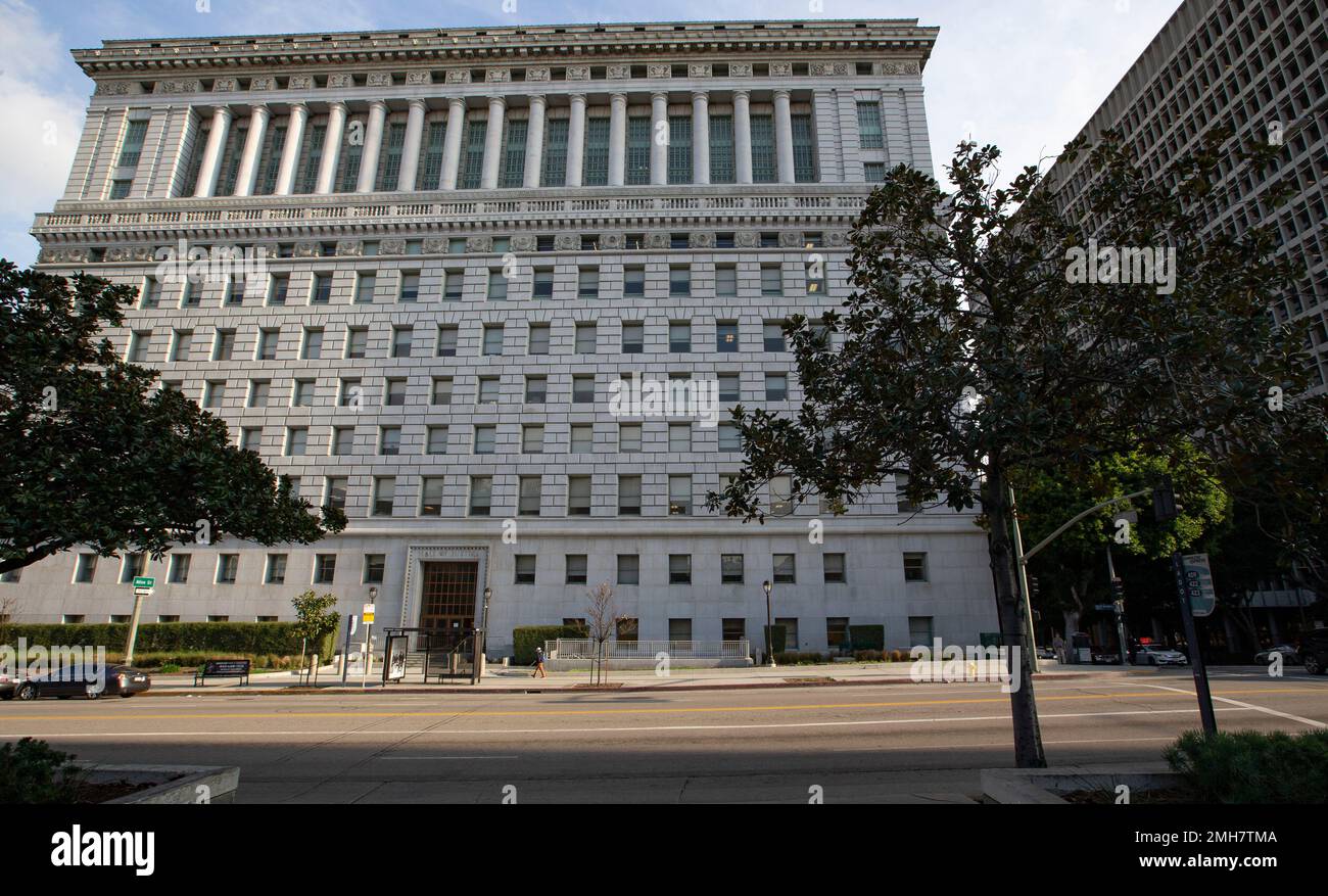 The Hall of Justice building, the oldest surviving government building ...