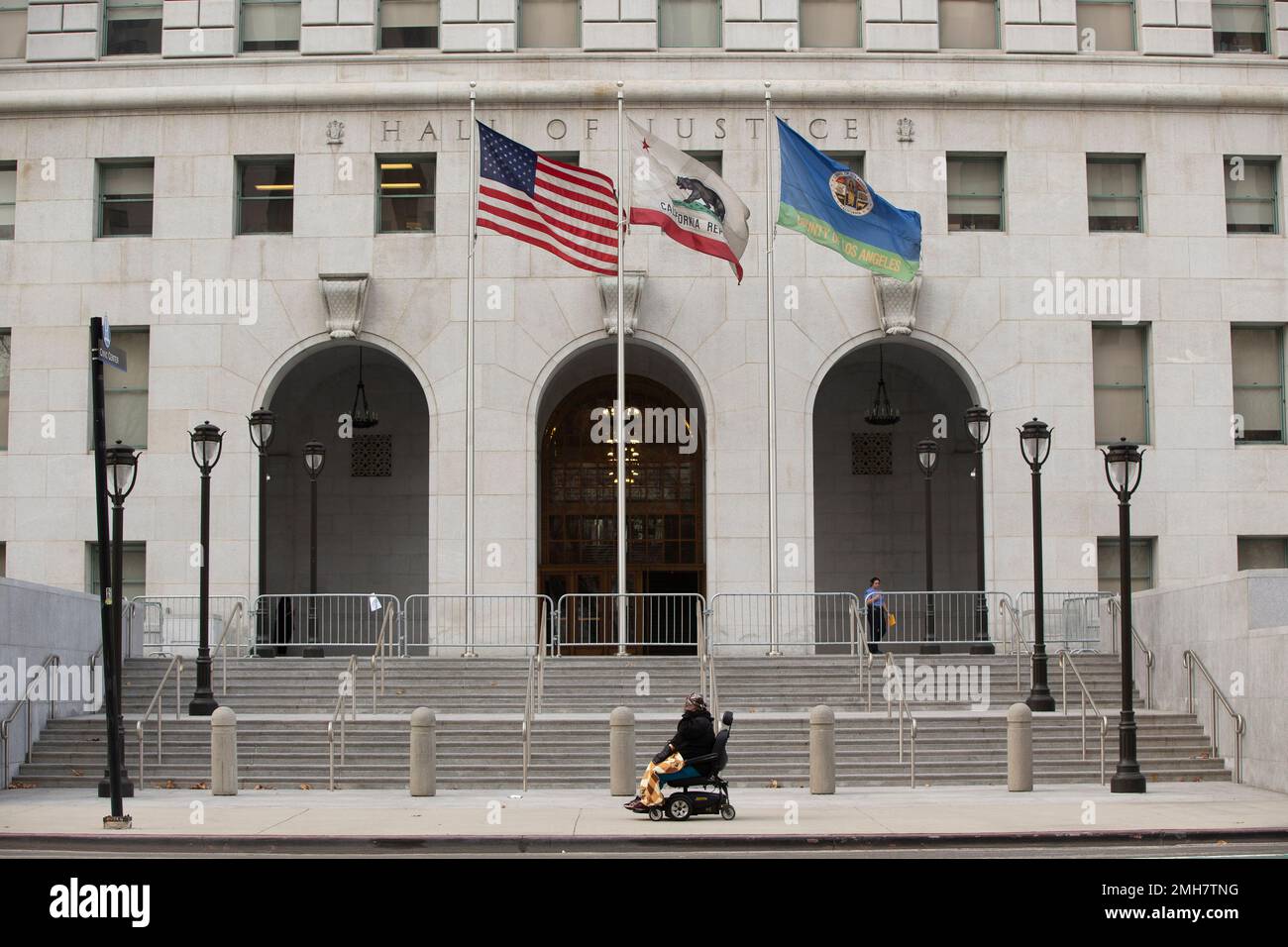 The Hall of Justice building, the oldest surviving government building ...