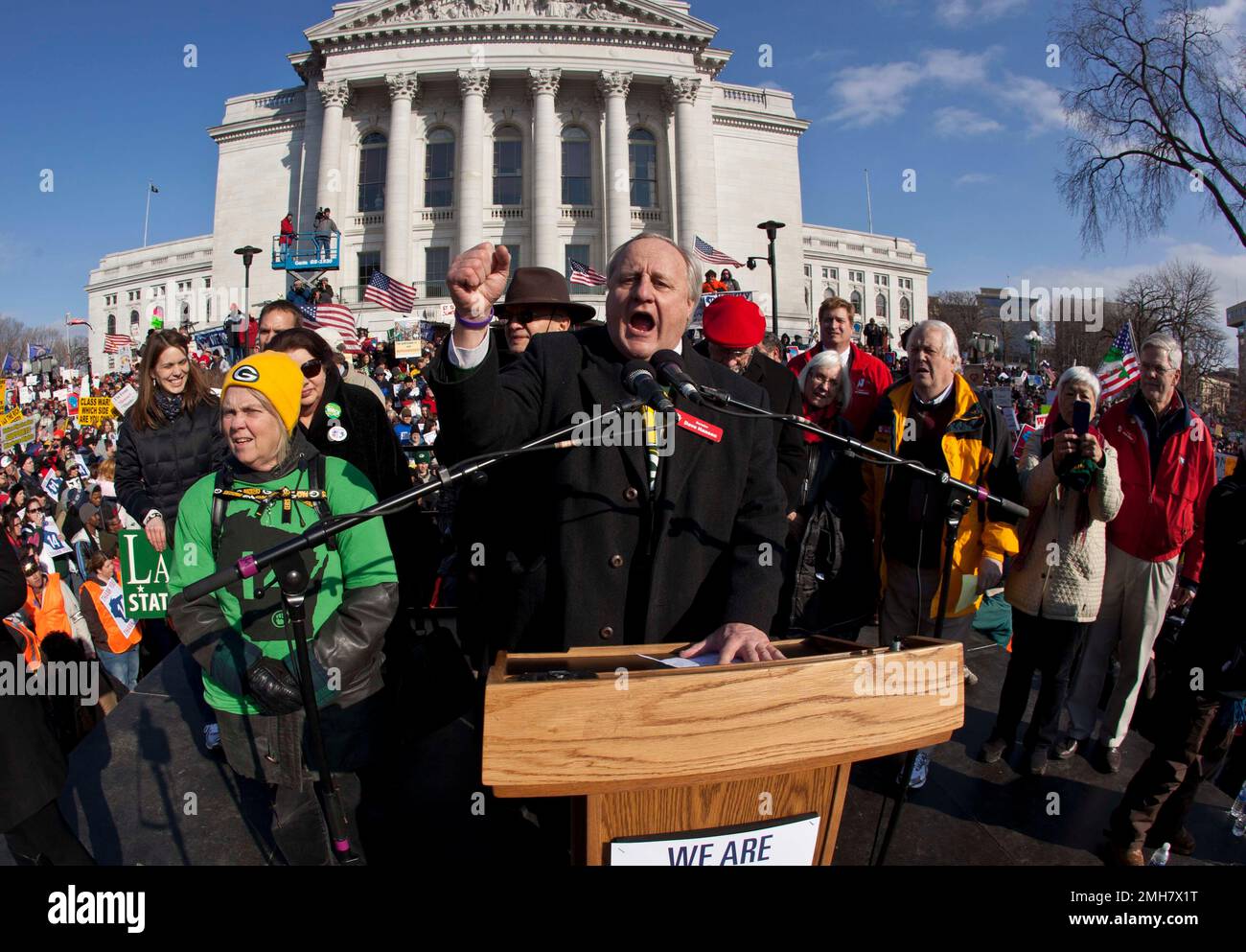 FILE - In this March 12, 2011 file photo, state Sen. Dave Hansen speaks ...