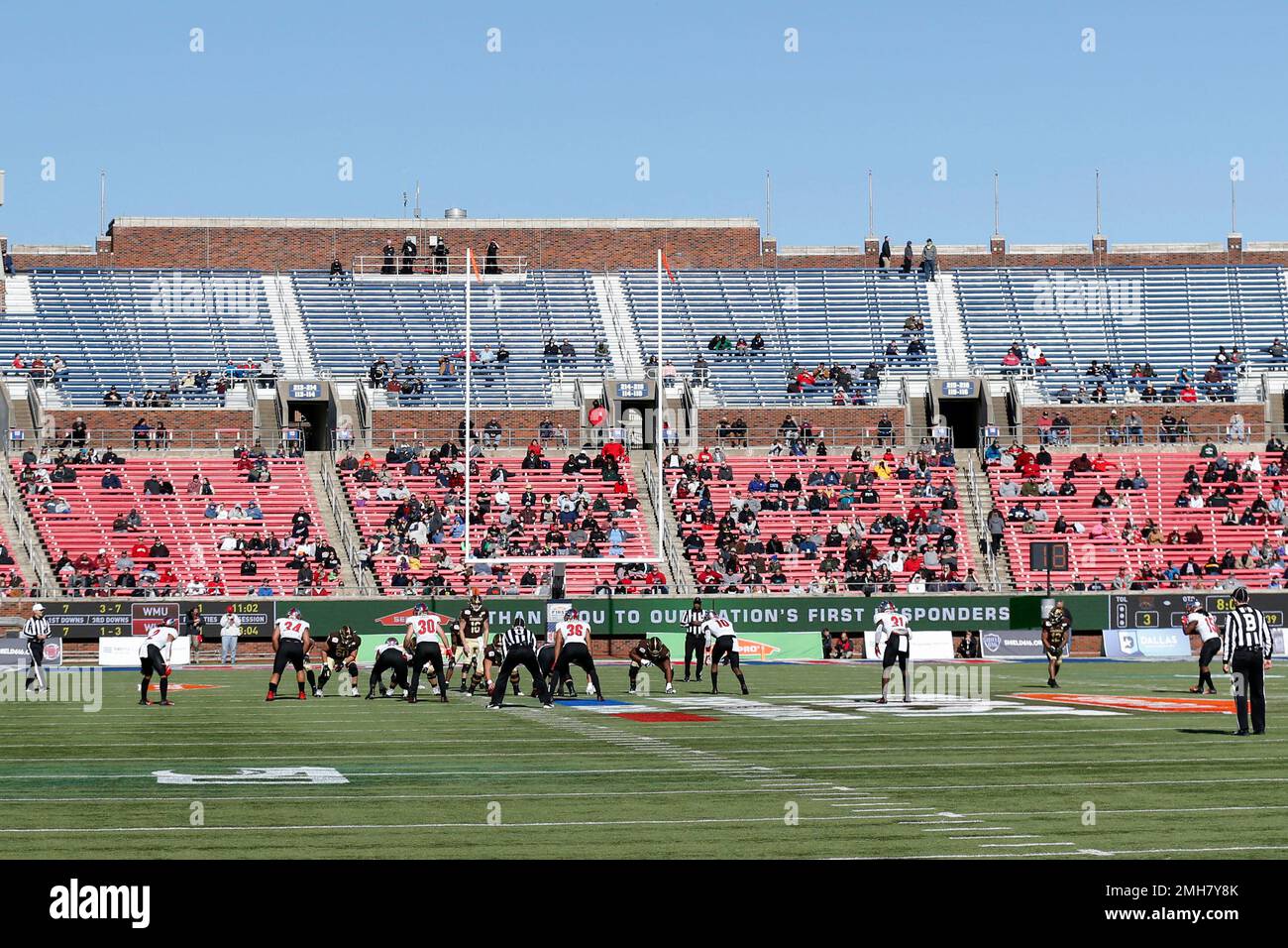 FILE- This Dec. 30, 2019, file photo shows empty seats as Western ...