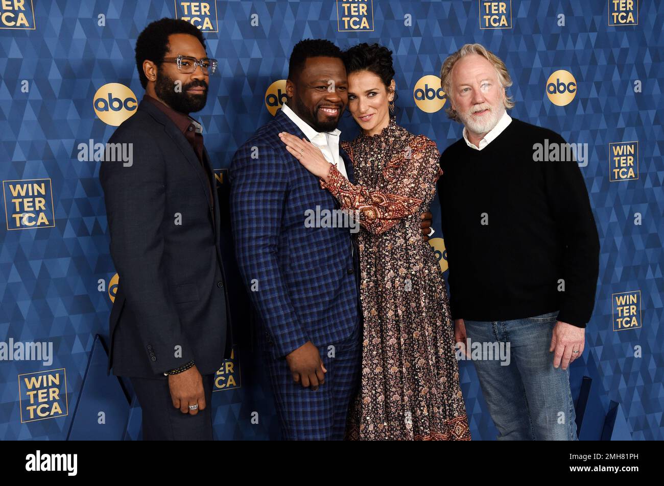 From left, Nicholas Pinnock, Curtis "50 Cent" Jackson, Indira Varma and ...