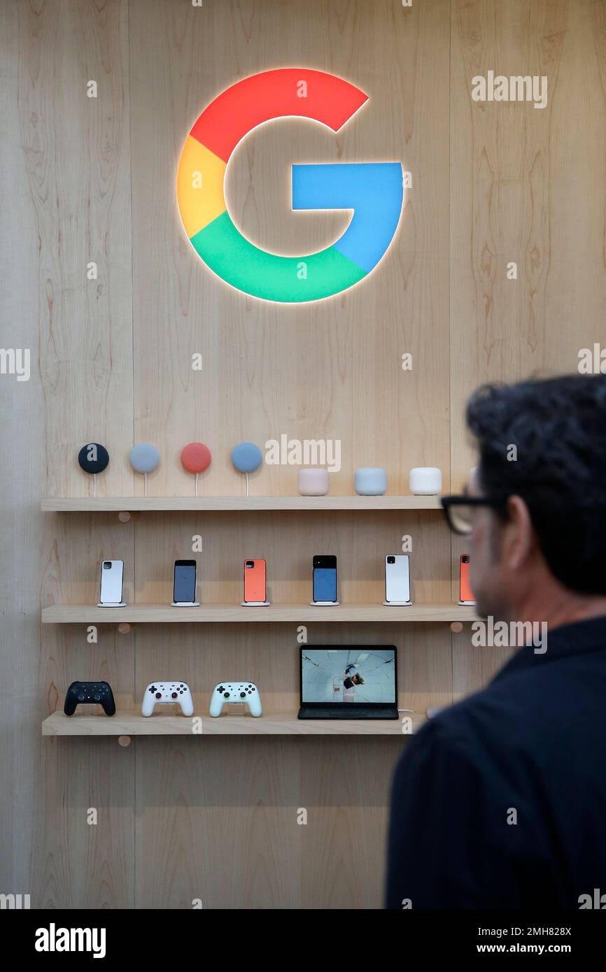 The Google exhibit building offers a multitude of products offering the ...