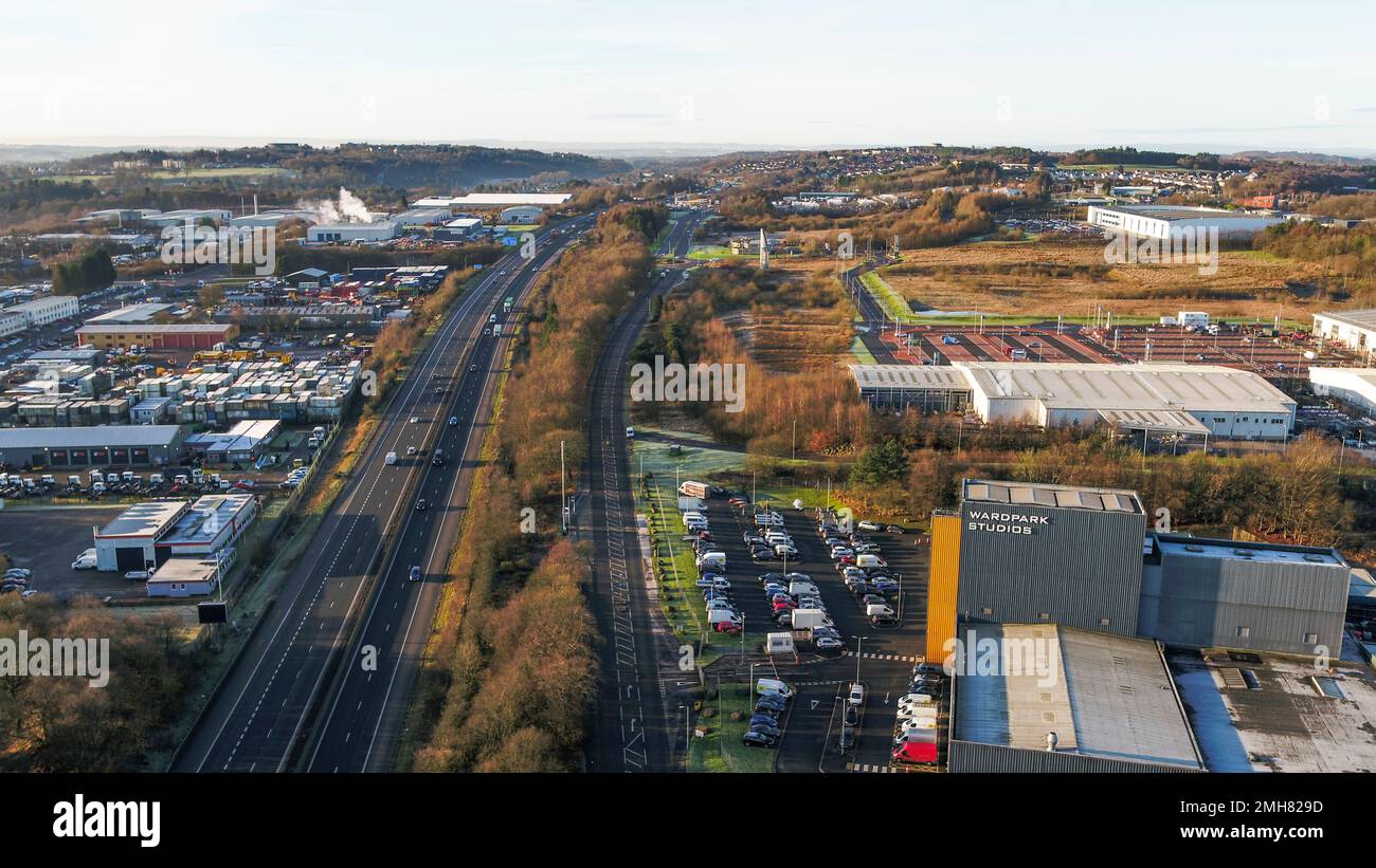 Cumbernauld aerial hi-res stock photography and images - Alamy