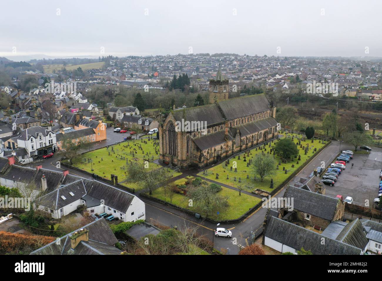 Dunblane town centre hi-res stock photography and images - Alamy