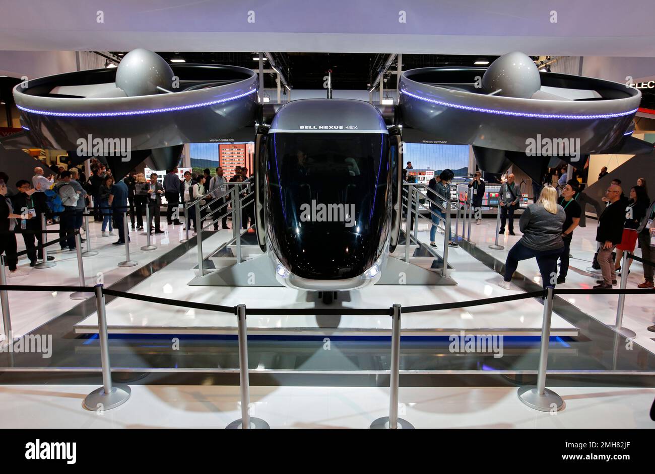 The Bell Nexus 4EX, a four-duct electric or hybrid-electric air taxi ...