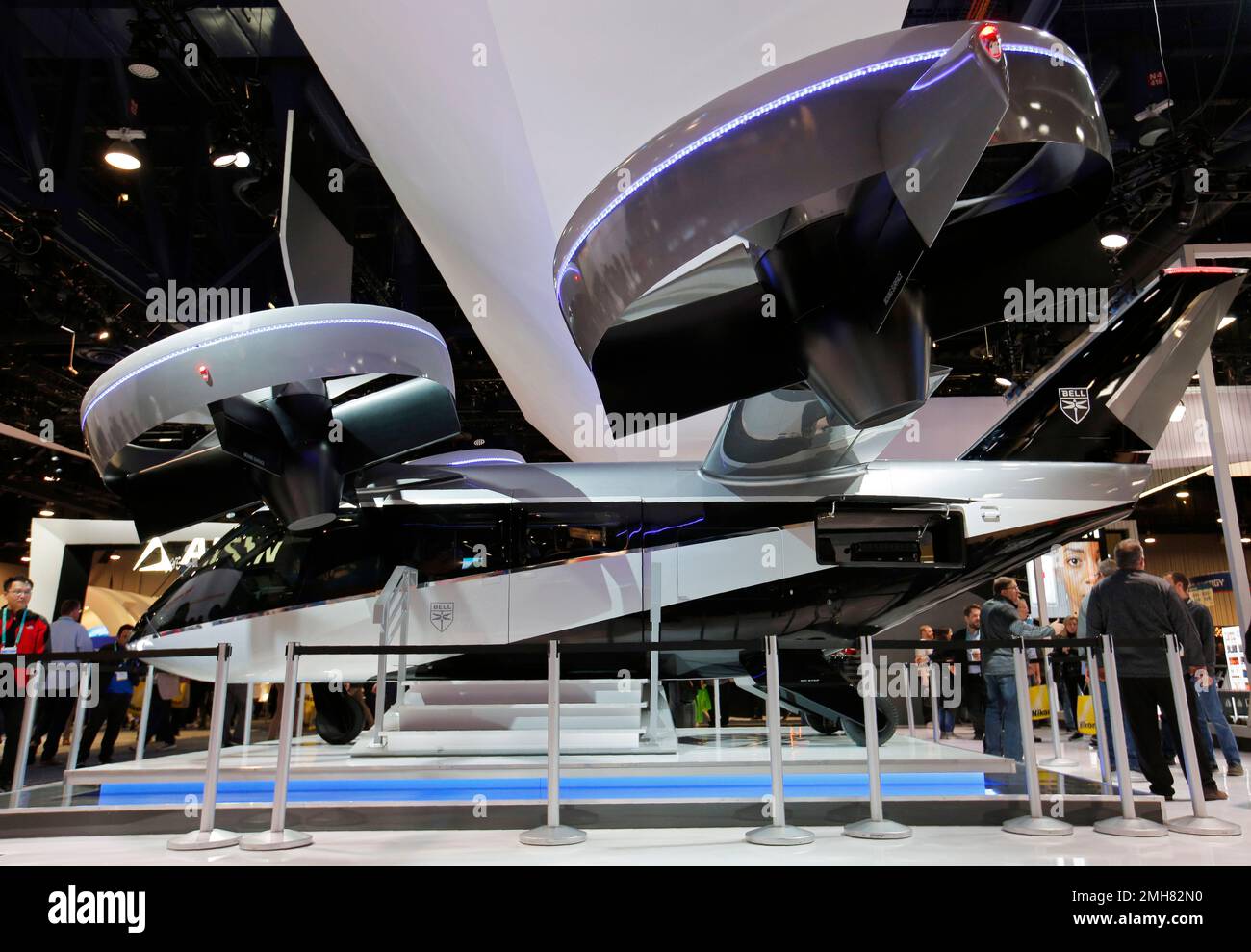 The Bell Nexus 4EX, a four-duct electric or hybrid-electric air taxi ...